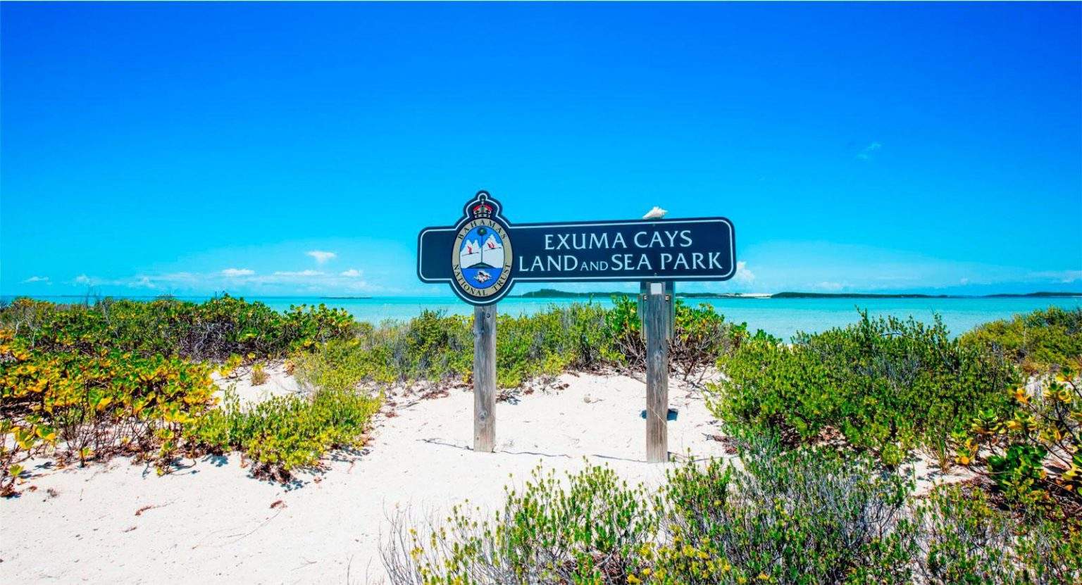Parque Terrestre y Marino de los Cayos de Exuma en Bahamas