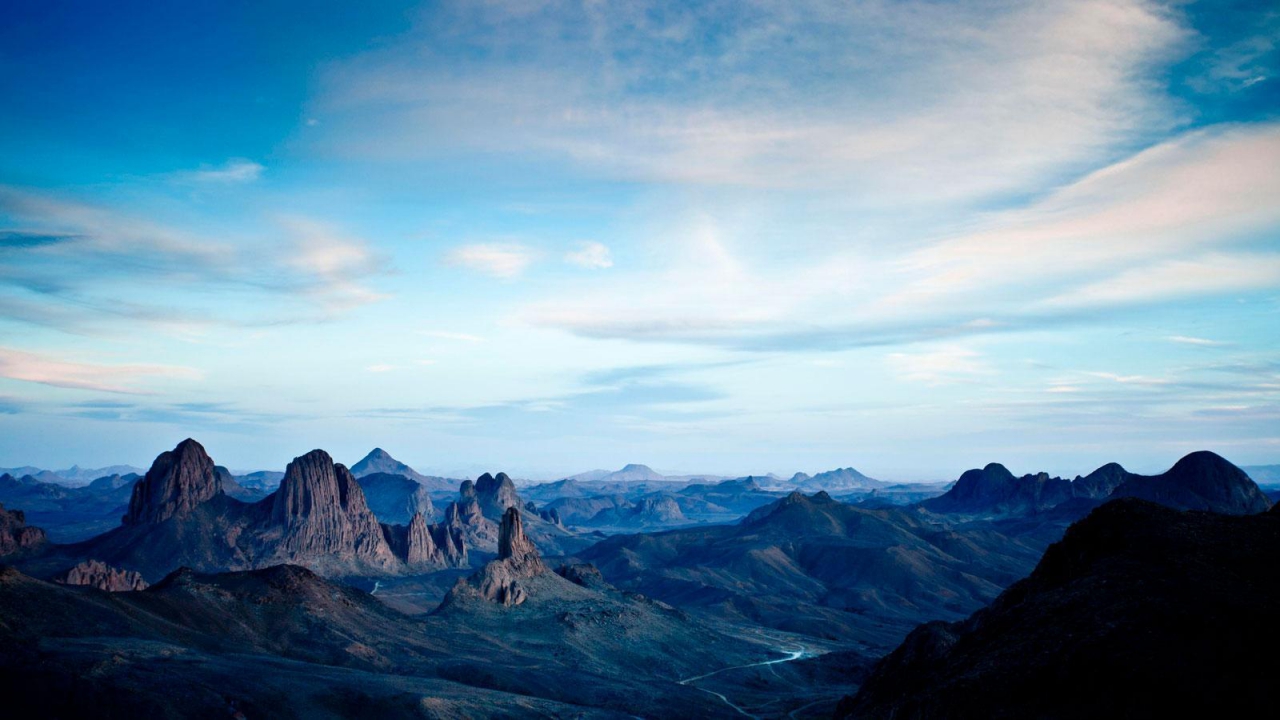 Ahaggar National Park in Algeria, Africa: Mountains and Deserts